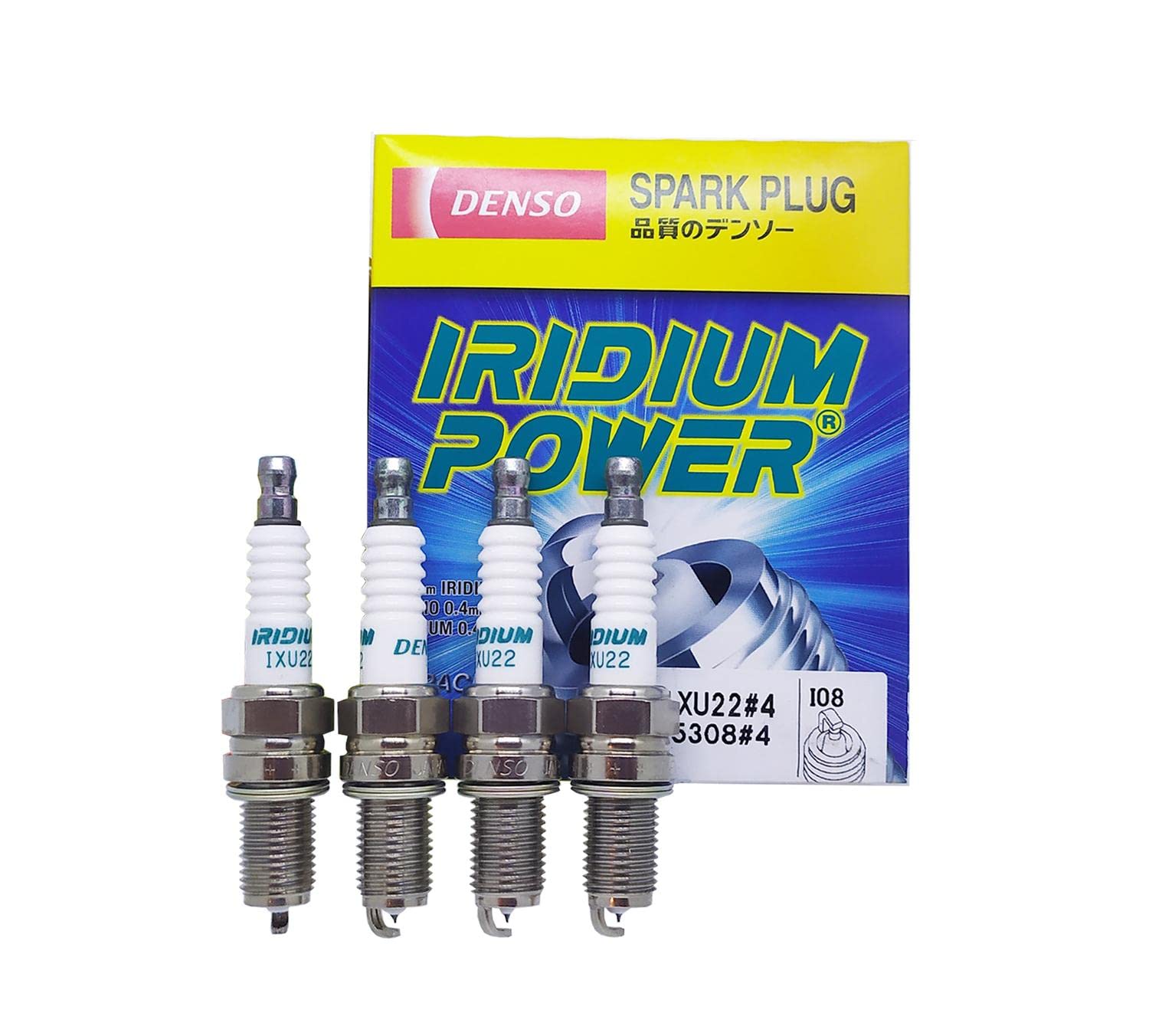 DENSO IRIDIUM POWER IXU22 SPARK PLUG (4PCS) | OilCō Bangladesh