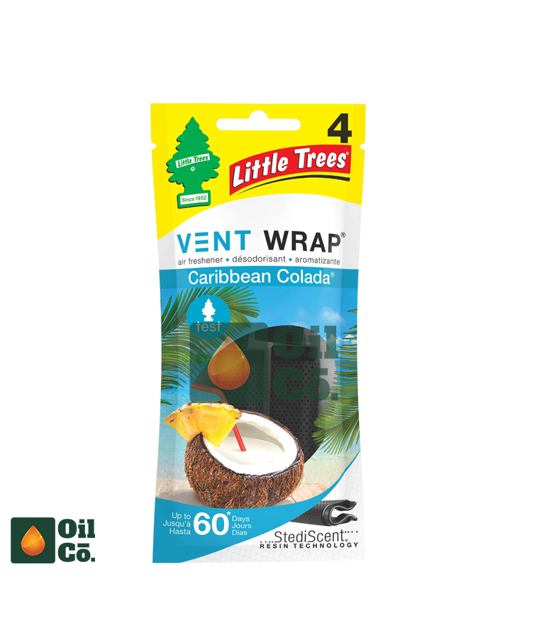 LITTLE TREES VENT WRAP CARIBBEAN COLADA | OilCō Bangladesh