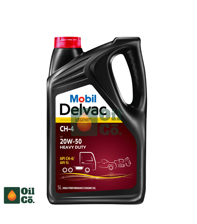 MOBIL DELVAC LEGEND CH-4 20W-50 SEMI SYNTHETIC 5L | OilCō Bangladesh