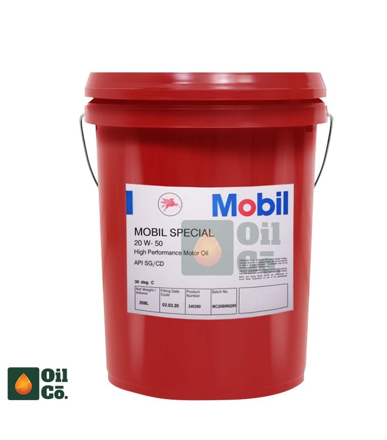 MOBIL SPECIAL 20W-50 20L ENGINE OIL 20L | OilCō Bangladesh