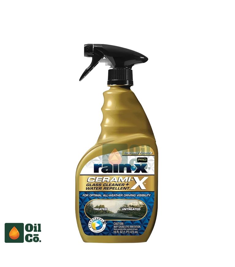 RAIN-X CERAMIX GLASS CLEANER AND WATER REPELLENT 473ML | OilCō Bangladesh