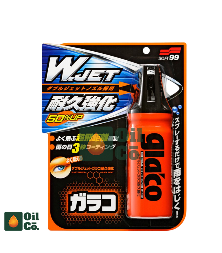 SOFT99 GLACO W JET GLASS & MIRROR WATER REPELLENT SPRAY 180ML | OilCō Bangladesh
