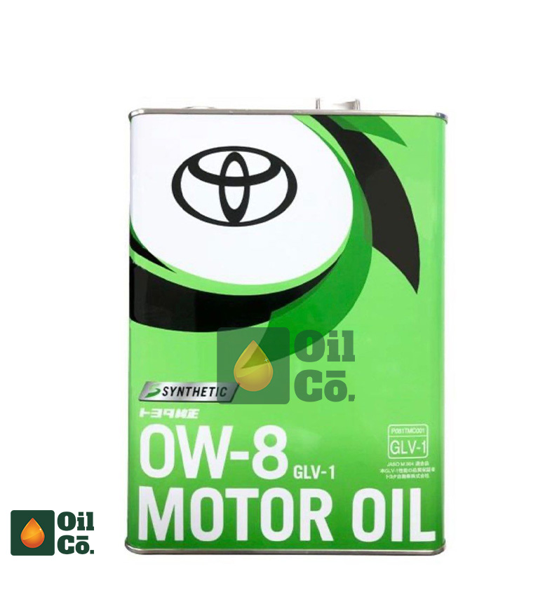 TOYOTA OEM 0W-8 FULL SYNTHETIC 4L | OilCō Bangladesh