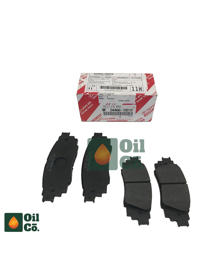 TOYOTA OEM REAR BRAKE PAD 04466-10010 | OilCō Bangladesh