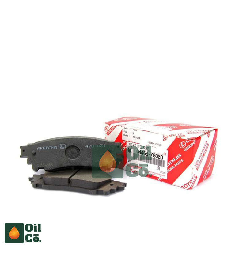 TOYOTA OEM REAR BRAKE PAD 04466-78020 | OilCō Bangladesh