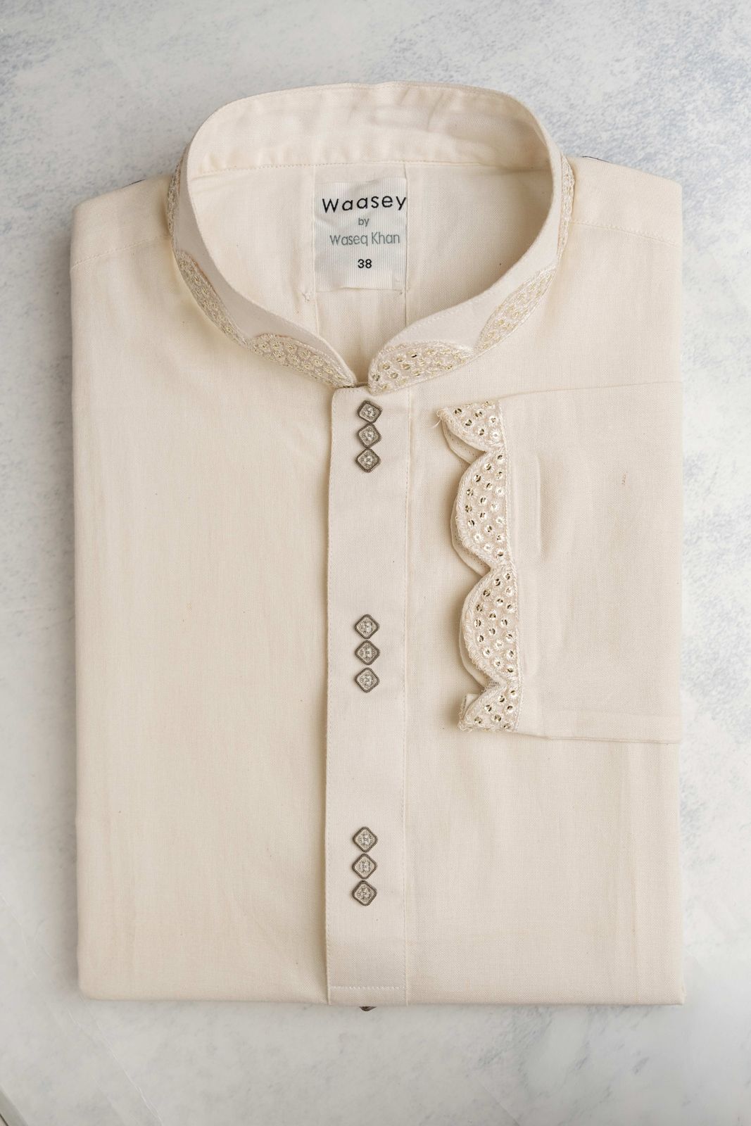 Silver Panjabi | Waasey